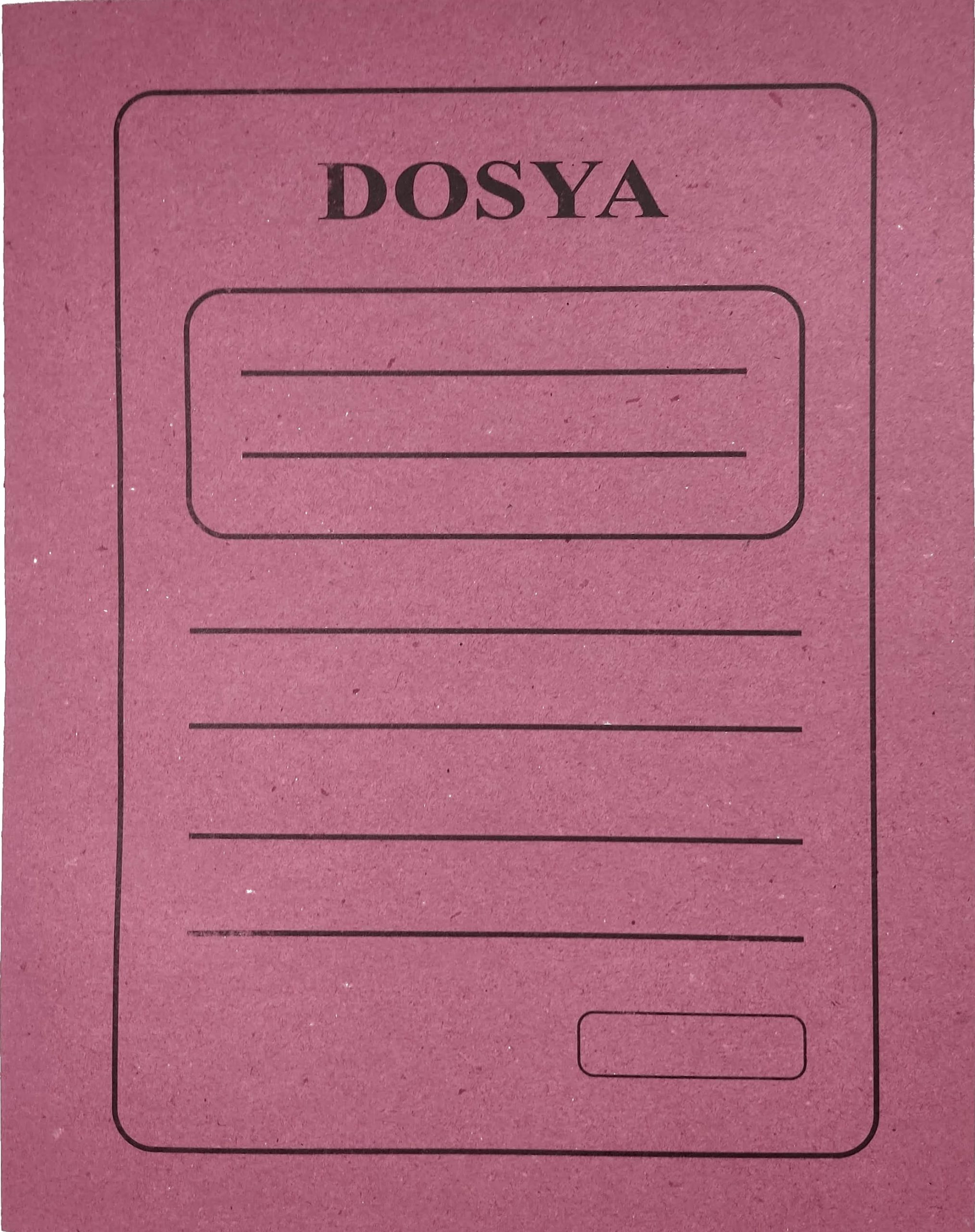 Karton Dosya - Koçal Sanayi
